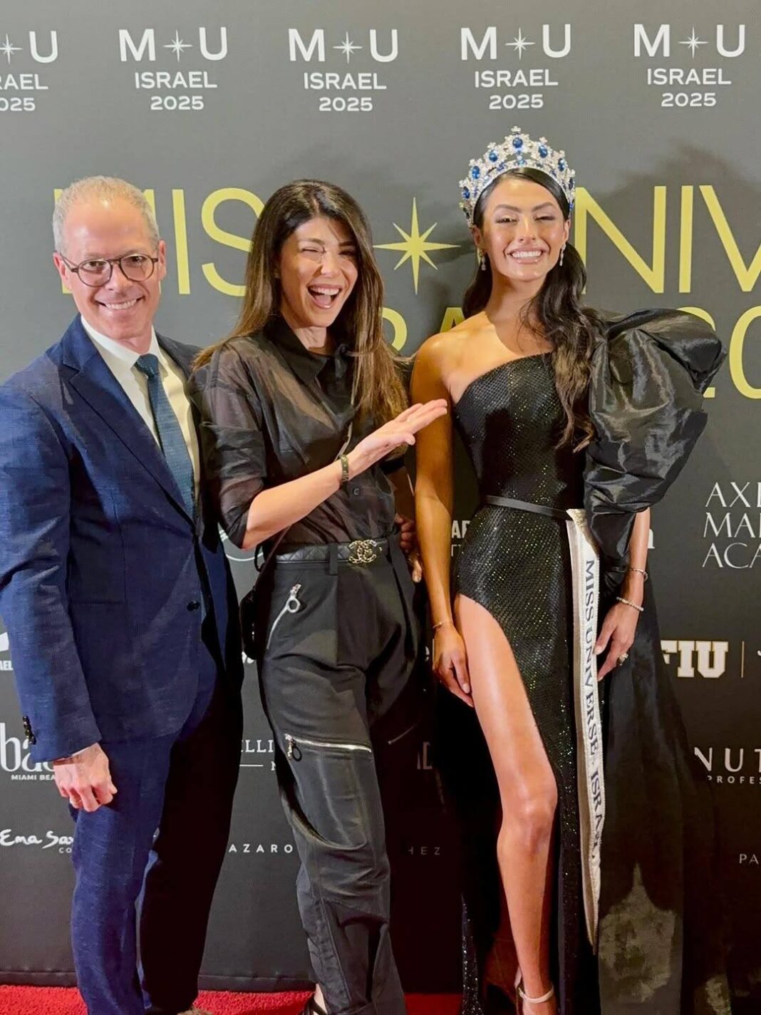 Melanie Shiraz of Caesarea Crowned as 2025 Miss Universe Israel at ...