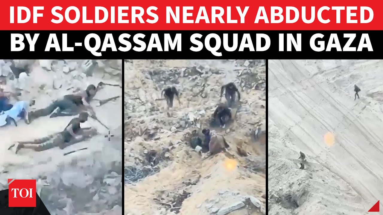 IDF Foils Hamas Ambush Attempt in Khan Younis, Drone Footage Reveals ...