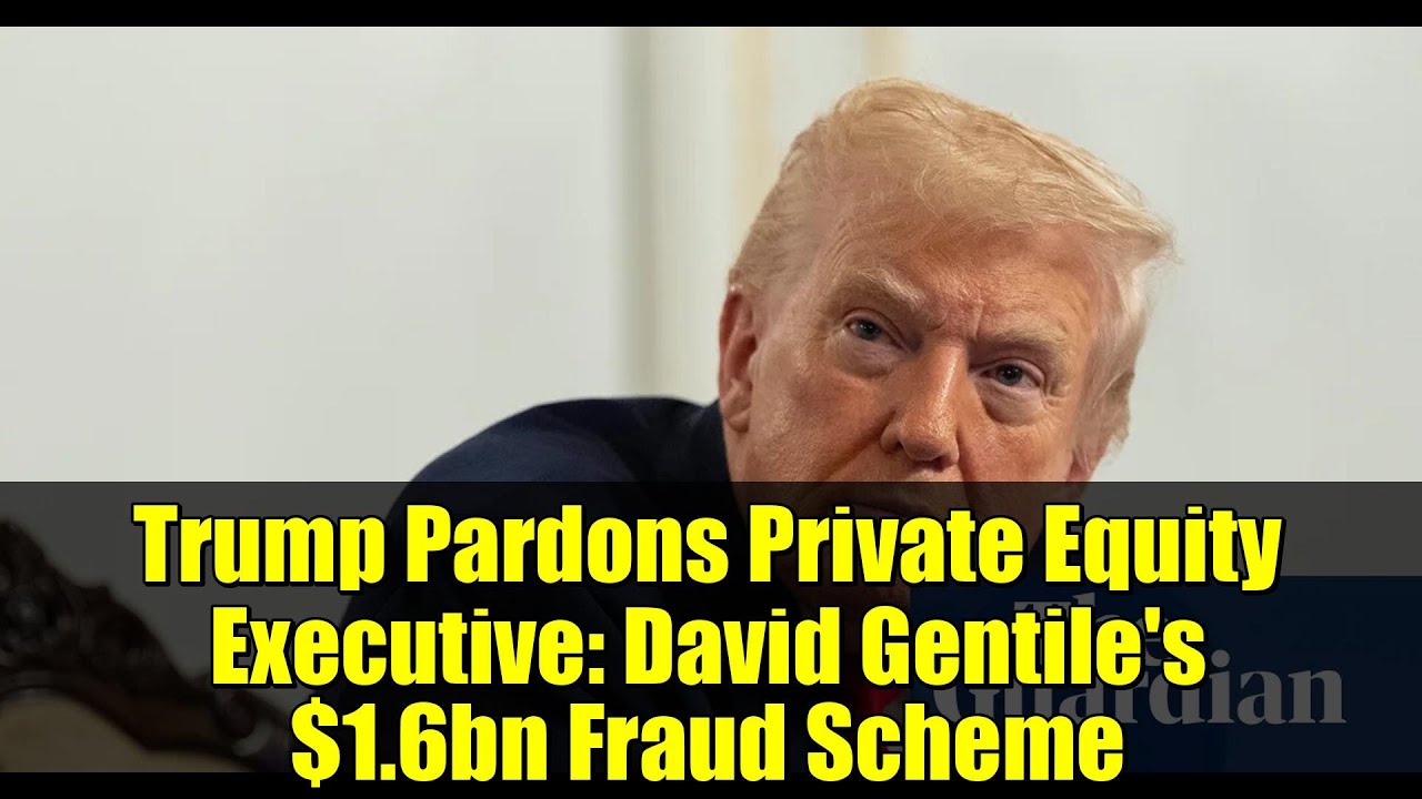 Trump Commutes Prison Sentence for Former Private Equity Executive ...