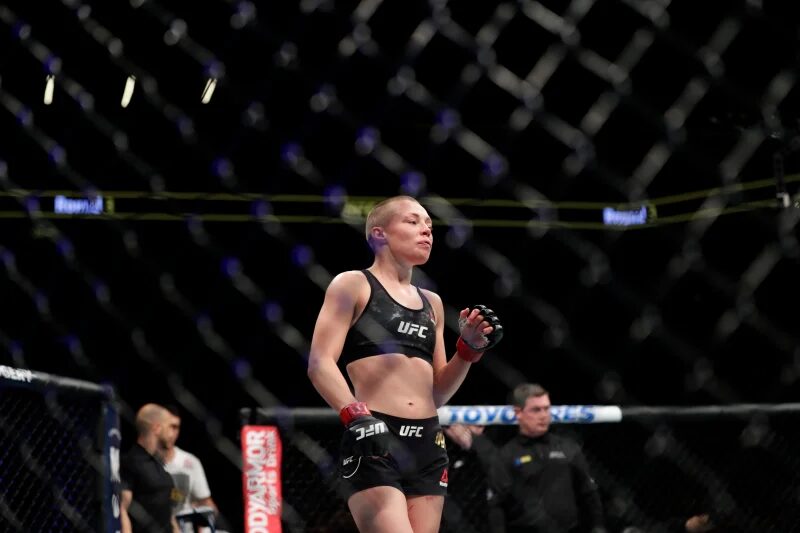 UFC fighter ‘Thug’ Rose Namajunas Scores Huge KO, UFC Event Grabs ...