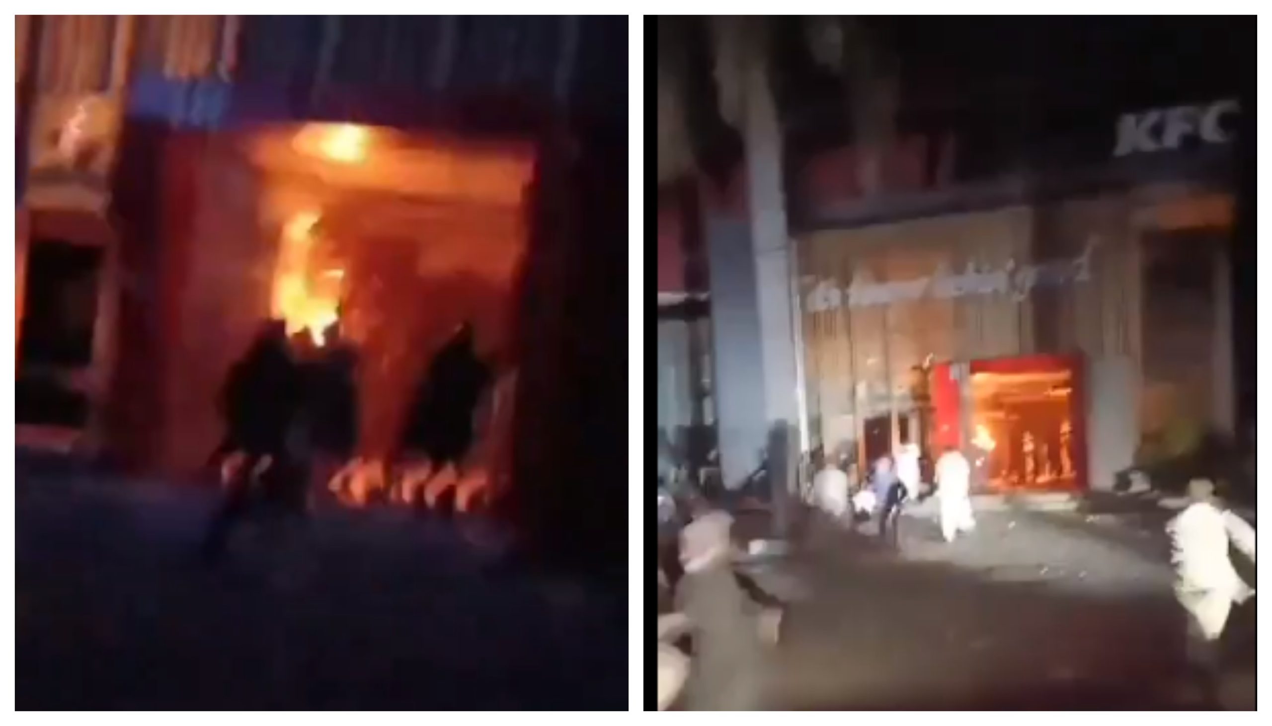 Hundreds in Anti-Israel Mob Set KFC Ablaze in Pakistan - The Jewish Voice