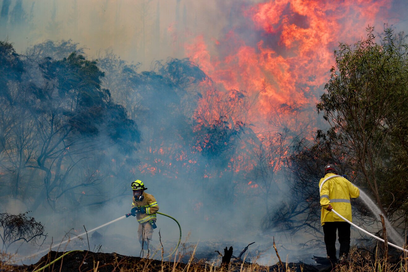 Israel Battles Suspected Terror Arson as Massive Fires Rage in ...