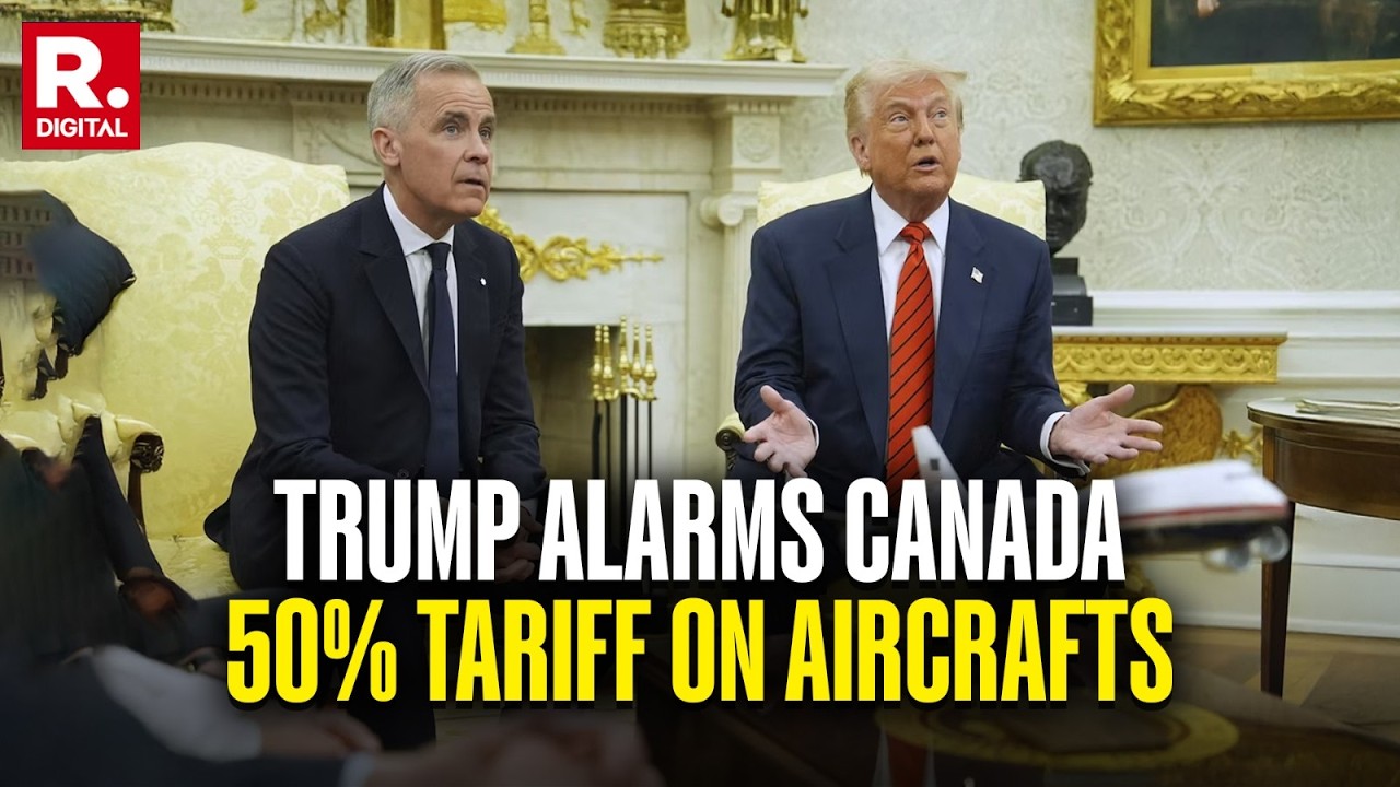 Trump Threatens Canada With 50% Tariff on Aircraft Sold in Us ...